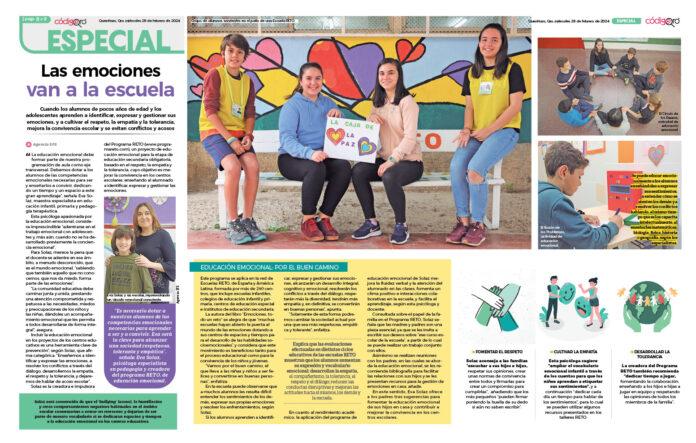 Las Emociones Van A La Escuela Códigoqro